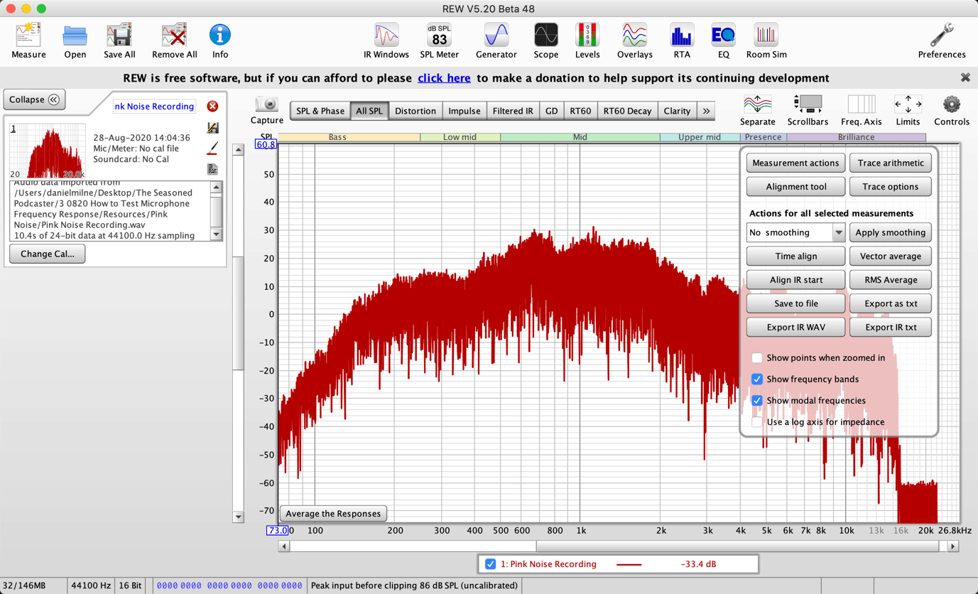 How to Test Microphone Frequency Response | TSP