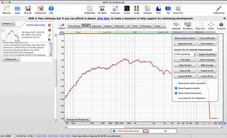 How to Test Microphone Frequency Response | TSP