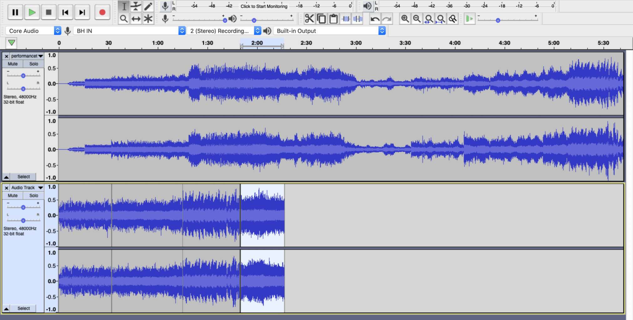 How to Cut & Move Audio in Audacity | TSP