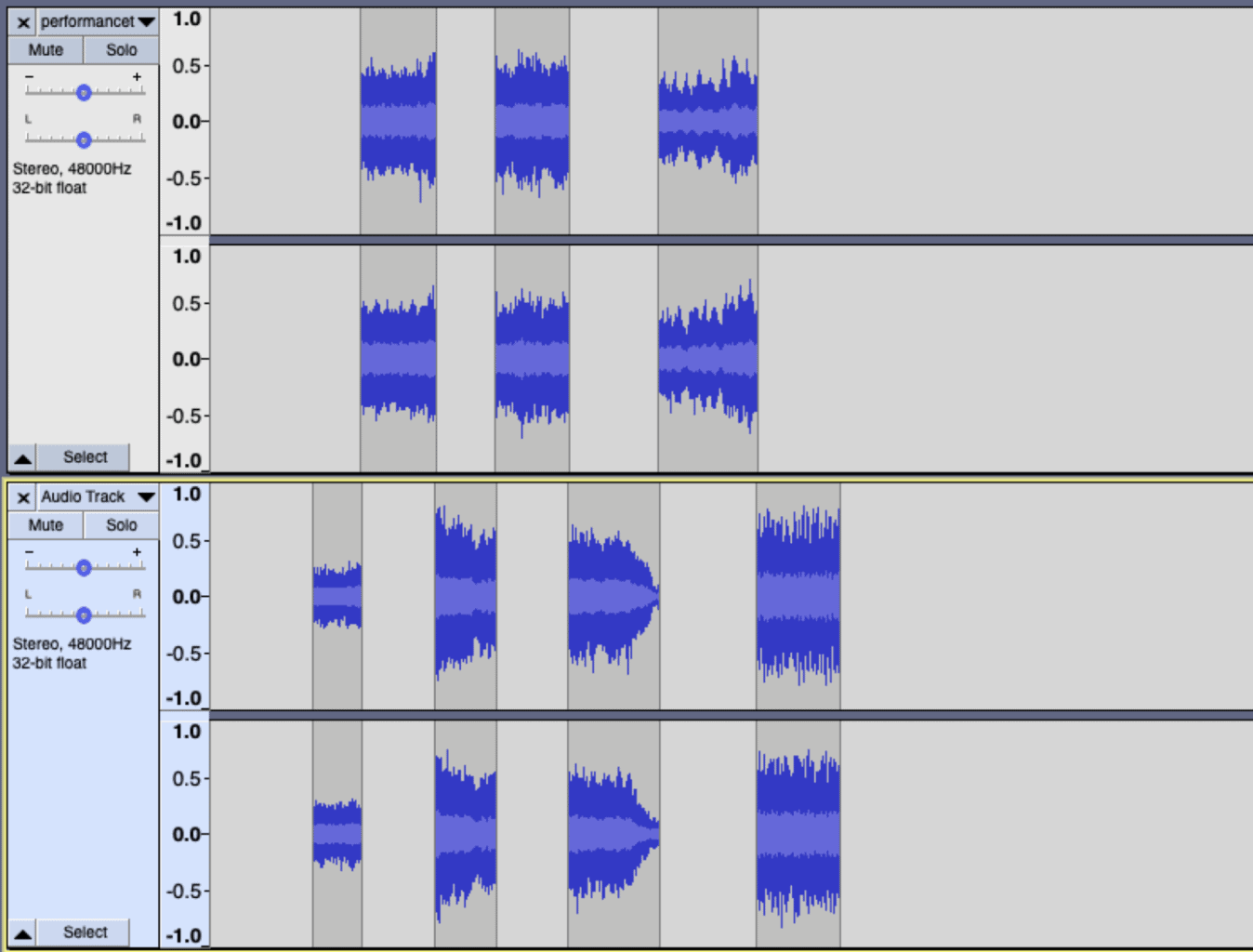 How to Cut & Move Audio in Audacity | TSP